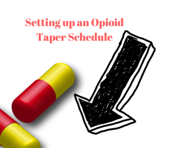 Opioid Taper Schedule - How to Set One Up? - Med Ed 101