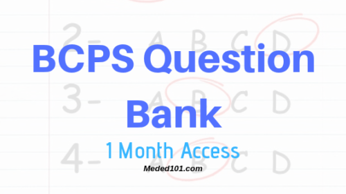 BCPS Question Bank and Practice Exams - 1 Month Access - Med Ed 101
